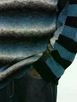 Paul Smith Gradient-effect Striped Sweater