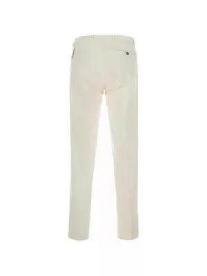 MICHAEL COAL Pleated Turn-up Trousers
