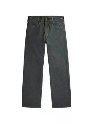 Ralph Lauren Buckle-back Jaspe Denim Jeans