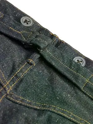 Ralph Lauren Buckle-back Jaspe Denim Jeans