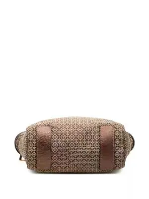 Loewe 2007 Anagram Canvas Tote Bag - Brown