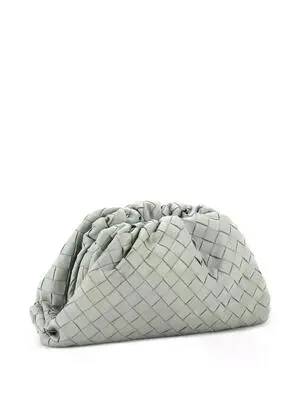 Bottega Veneta Intrecciato Nappa Cross Body Pouch - Green