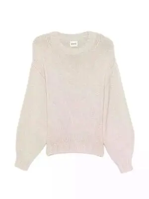 Khaite Gemma Ribbed-knit Sweater - Grey