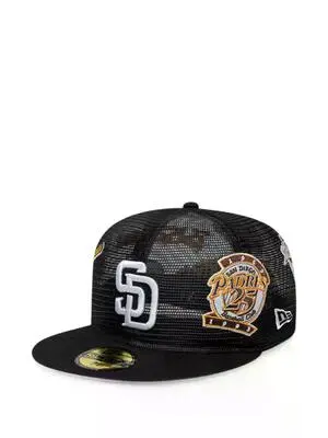 New Era 59fifty Logo-patch Mesh Cap