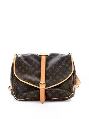 LOUIS VUITTON Monogram Canvas Saumur Crossbody Bag