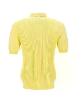 FILIPPO DE LAURENTIIS Cable-knit Button-up Shirt