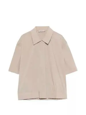 Herno Elasticated-hem Short-sleeve Shirt