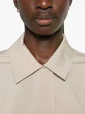 Herno Elasticated-hem Short-sleeve Shirt