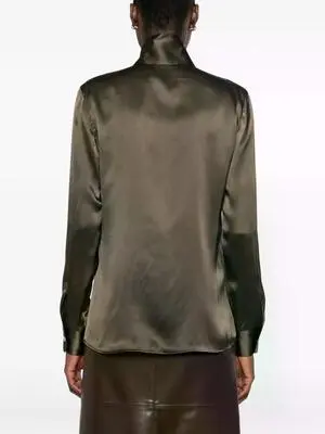 Khaite Ivy Silk Shirt