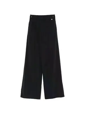 Herno Elasticated Wide-leg Trousers