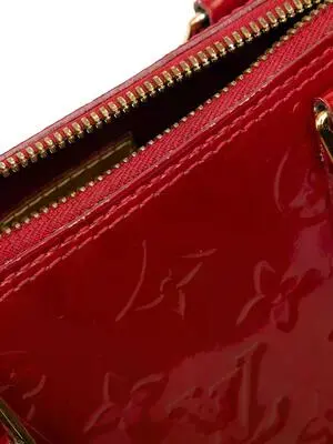 LOUIS VUITTON 2007-2015 Monogram Vernis Alma Pm Handbag - Red