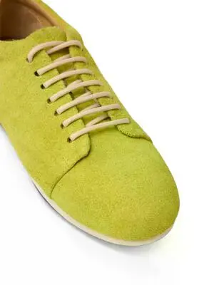 Marsèll Sancrespella Suede Lace-up Derby Shoes - Green
