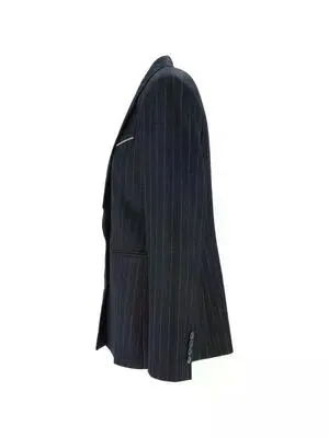 Peserico Pinstripe Single-breasted Jacket