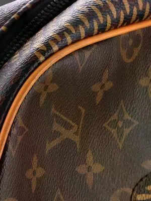 LOUIS VUITTON Nigo Campus Limited Edition Giant Damier And Monogram Canvas Backpack