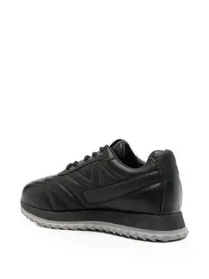 LINDA BAUMANN Quilted Panelled Sneakers