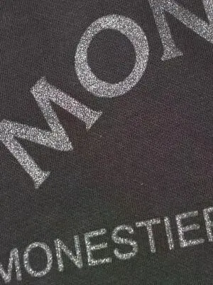 Moncler 2010s Glitter-logo Hoodie