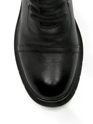 LINDA BAUMANN Lace-up Lug-sole Boots