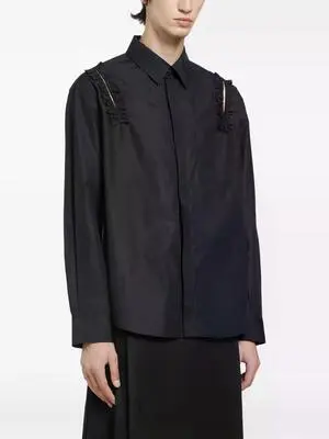 Simone Rocha Ruffled Slashed Shirt