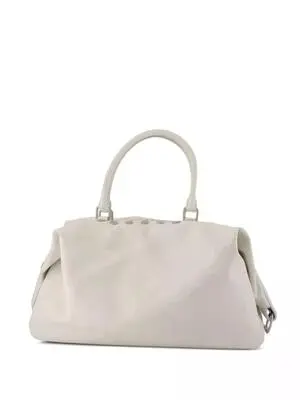 MARGESHERWOOD Studded Dumpling Handheld Clutch Bag - Neutrals