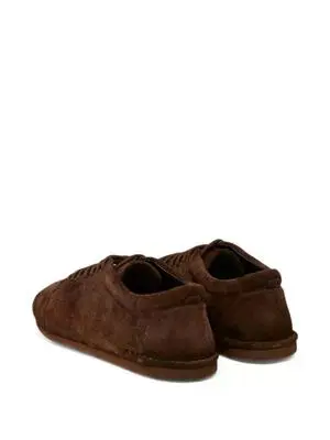 Marsèll Sancrespella Suede Derby Shoes - Brown