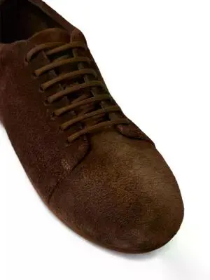 Marsèll Sancrespella Suede Derby Shoes - Brown