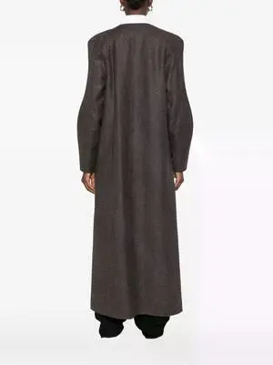 RUOHAN Perim Notched-lapels Open-front Coat