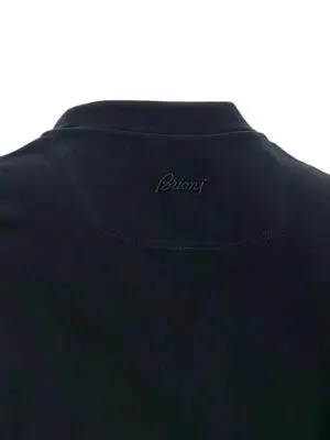 Brioni Embroidered-logo T-shirt