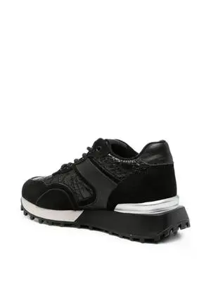 LINDA BAUMANN Quilted Panelled Sneakers