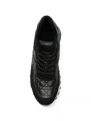 LINDA BAUMANN Quilted Panelled Sneakers