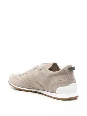 Brunello Cucinelli Panelled Monili-chain Sneakers