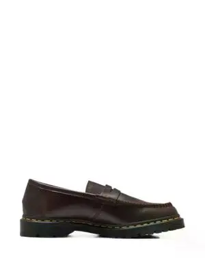 Dr. Martens Adrian Whipstitch-detail Loafers - Brown