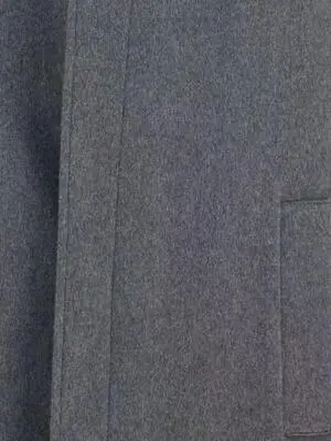 LARDINI Melange-effect Hooded Coat