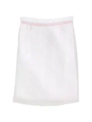 N°21 Floral-lace Midi Skirt