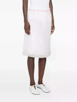 N°21 Floral-lace Midi Skirt