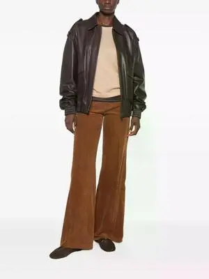 7 For All Mankind Lotta Corduroy-effect Trousers