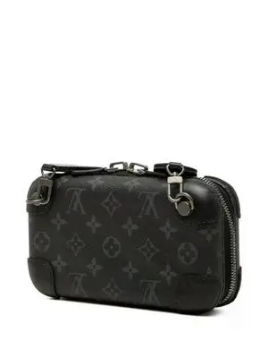 LOUIS VUITTON Monogram Eclipse Horizon Clutch Crossbody Bag