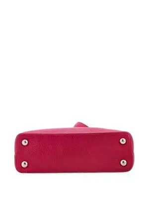 LOUIS VUITTON Capucines Bag Leather With Embellished Detail Bb Shoulder Bag