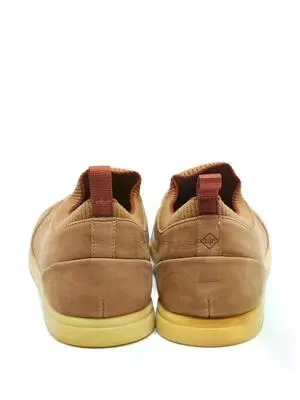 Loro Piana Soho Walk Leather Sneakers