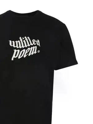 TEE LIBRARY Slogan-print Short-sleeve T-shirt