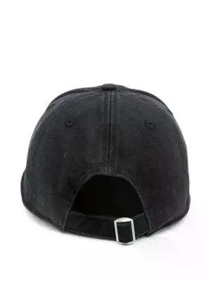 AUTRY Distressed Logo-embroidered Baseball Cap