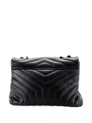 Saint Laurent Loulou Matelasse Chevron Leather Medium Shoulder Bag