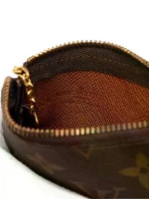 LOUIS VUITTON Monogram Pochette Cles Coin Pouch