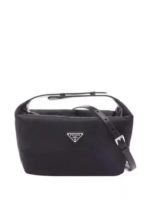 Prada 2013-2026 Mini Re Nylon Cherie Satchel - Black