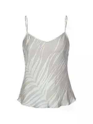 Just Cavalli Tiger-print Spaghetti-strap Camisole - Neutrals