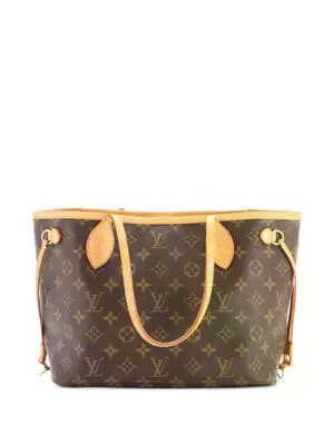 LOUIS VUITTON Monogram Canvas Neverfull Pm Tote Bag - Brown