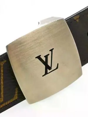 LOUIS VUITTON Monogram Ceinture Cut Belt