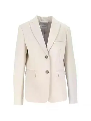 Peserico Single-breasted Notched-lapels Jacket