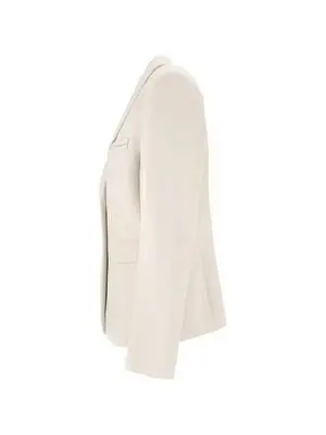 Peserico Single-breasted Notched-lapels Jacket