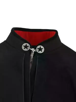 IL TABARRO Layered-panel Hook-fastening Cape