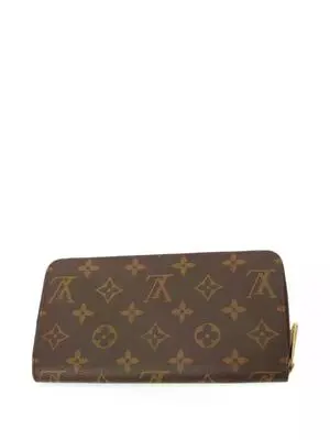LOUIS VUITTON 2021-2026 Monogram Zippy Wallet Long Wallets - Brown